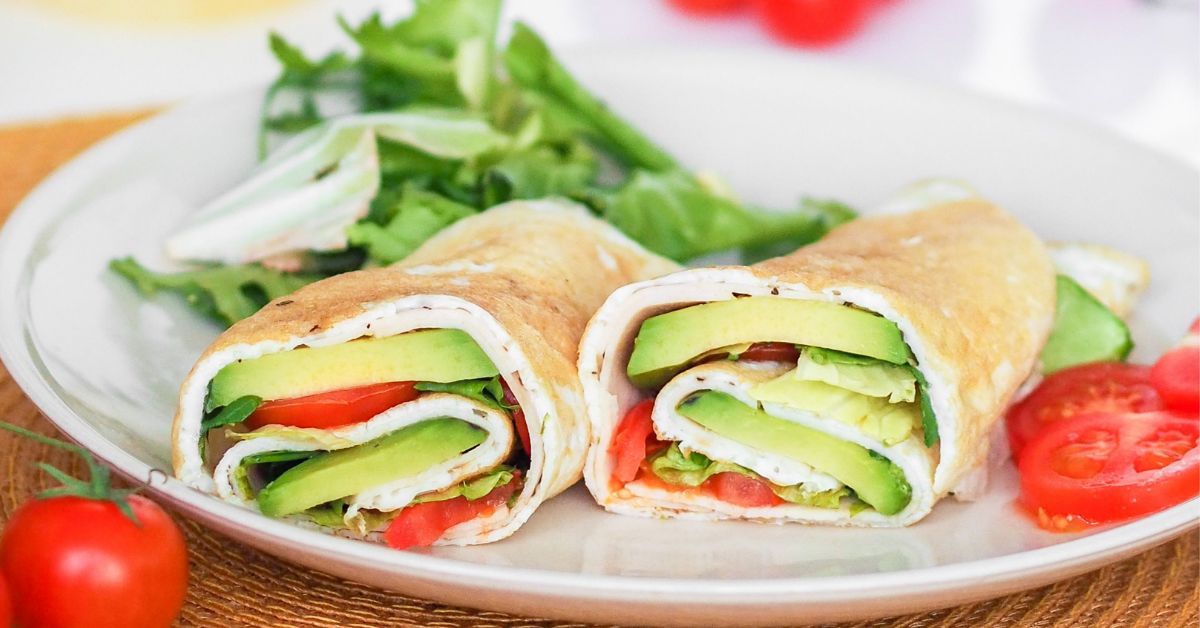 Ricetta fit: Wrap di frittata farcito - GymBeam Blog