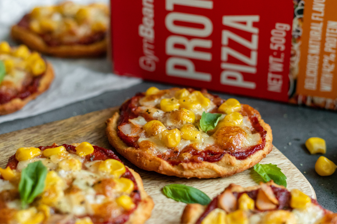 Fitness Recipe: Quick and Crunchy Mini Protein Pizzas - GymBeam Blog