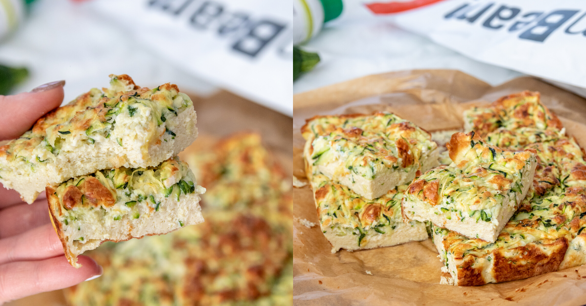 Fitness Recipe: Salty Zucchini Cake With High Protein Content - GymBeam ...
