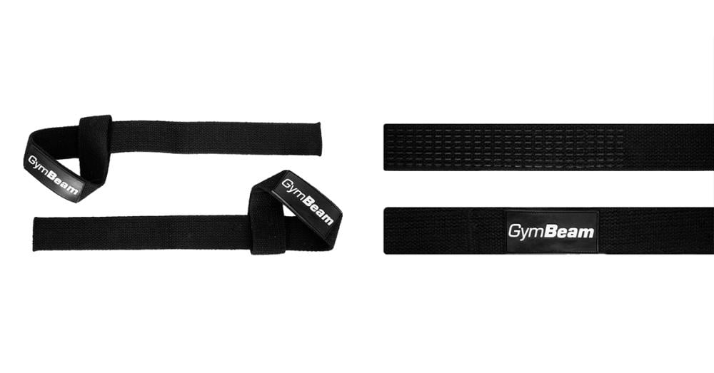 Essential Lifting Straps Black - GymBeam | GymBeam.com