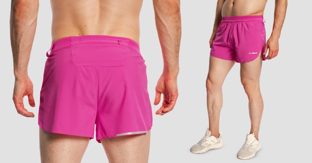 Men‘s Pulse X Running Shorts Purple - GymBeam | GymBeam.com