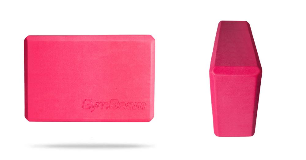 Yoga Block Pink - GymBeam | GymBeam.com