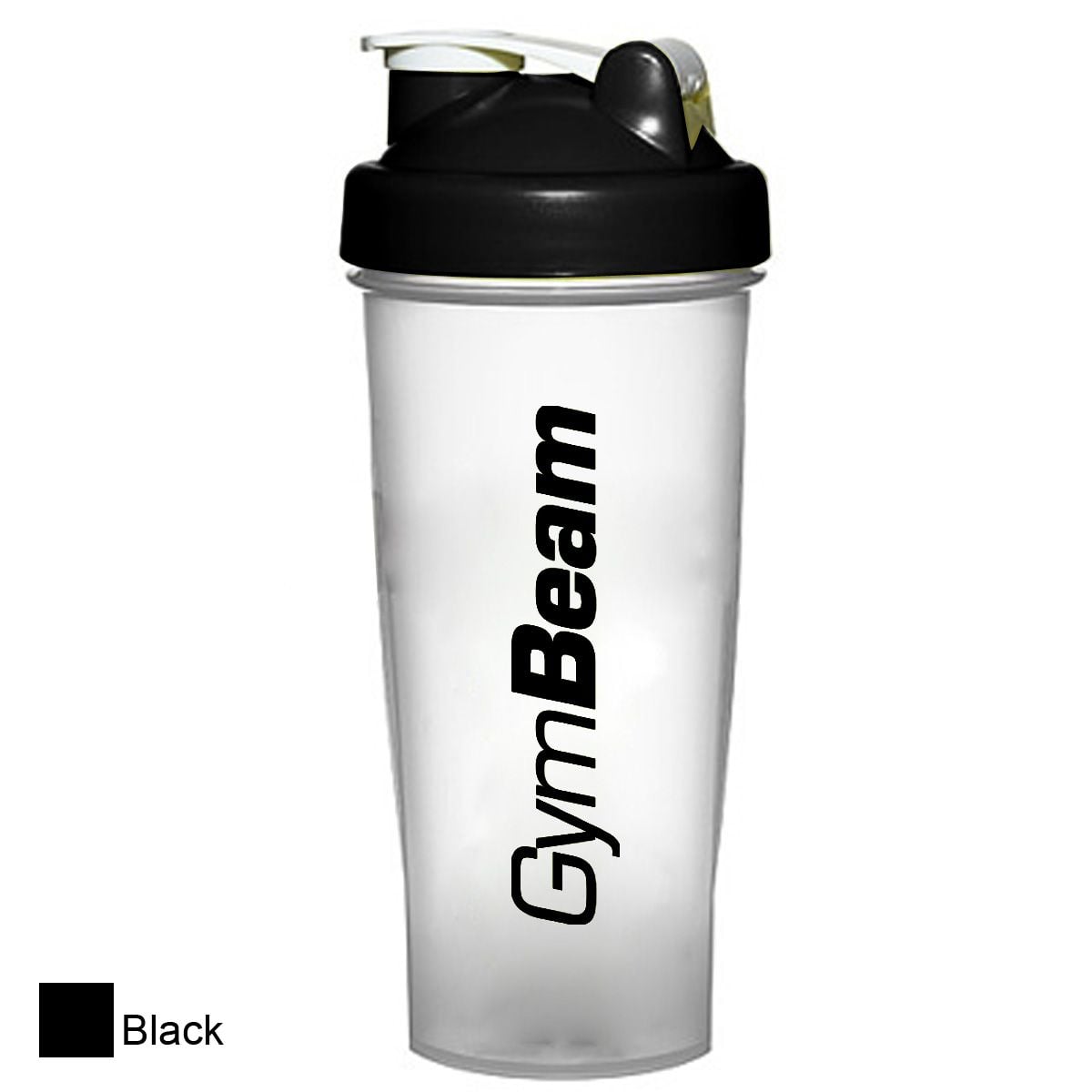 Shaker Blend Bottle Transparent-Black 700 ml - GymBeam | GymBeam.com