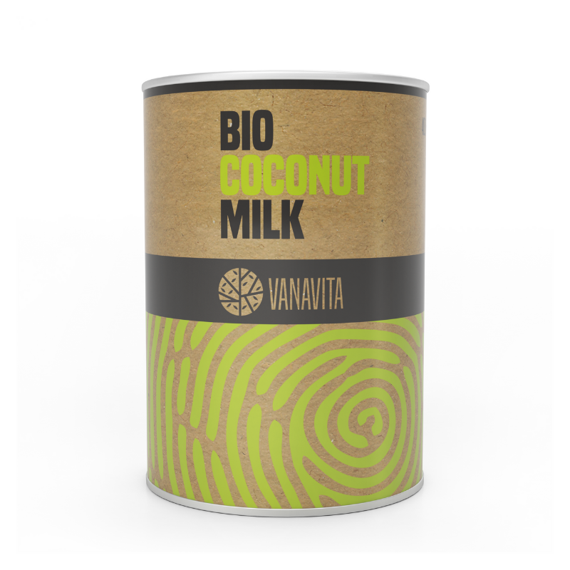 BIO Coconut Milk 400 ml - VanaVita | GymBeam.com