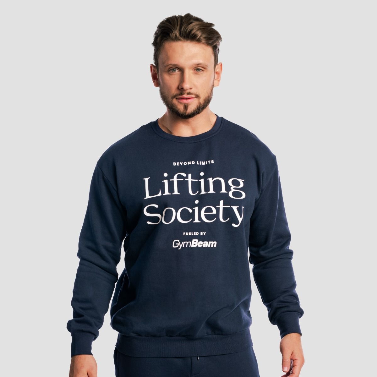 Lifting Society Sweatshirt Nightfall - GymBeam | GymBeam.com