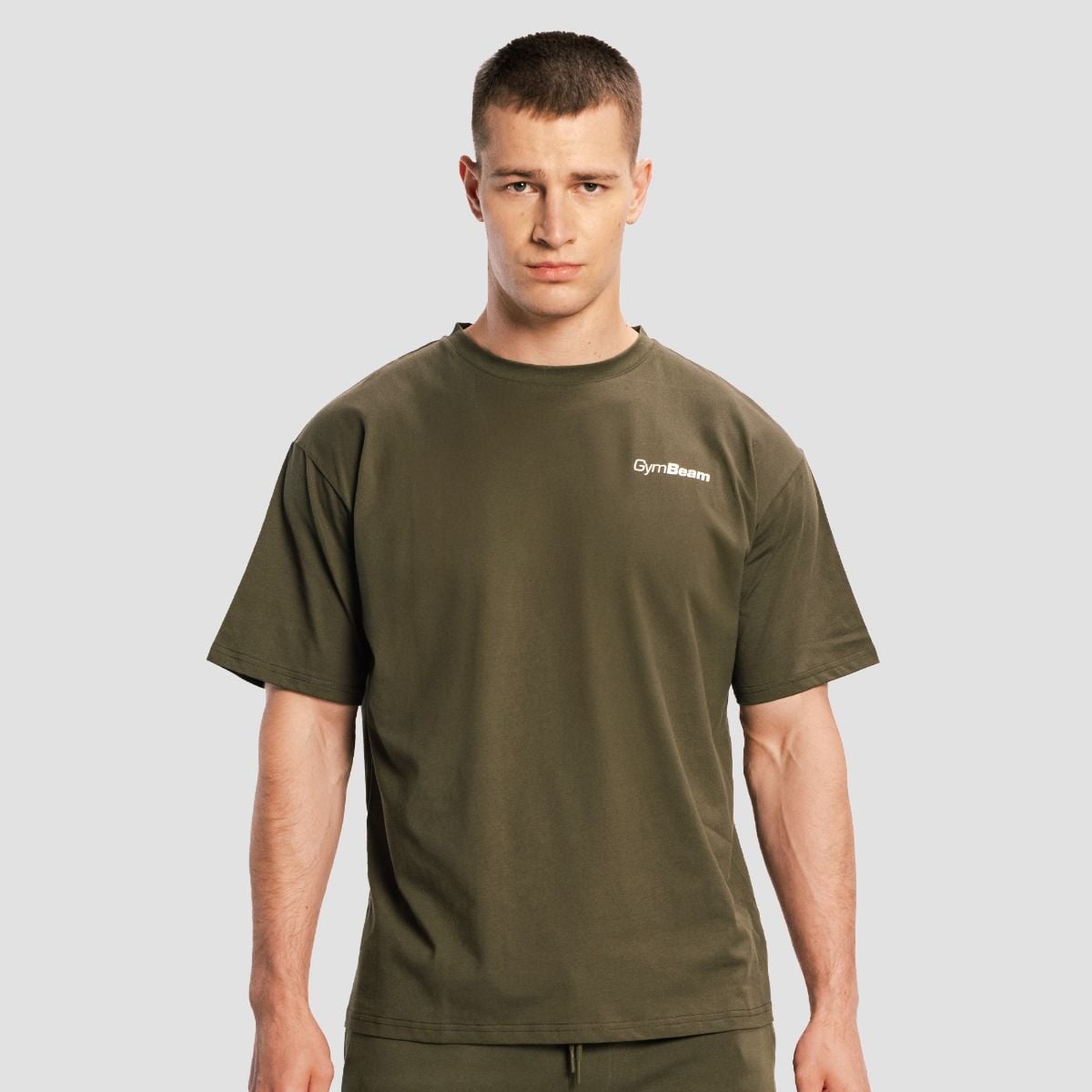 Oversized Limitless T-Shirt Espresso - GymBeam | GymBeam.com