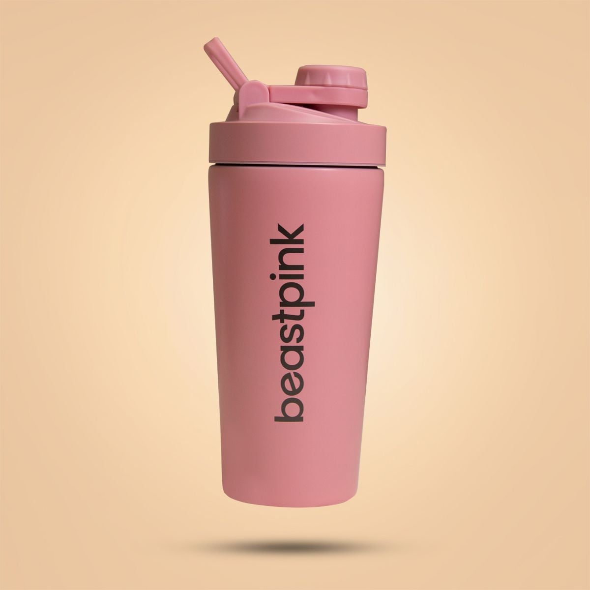 Steel Shaker 650 ml Pink - BeastPink | GymBeam.com