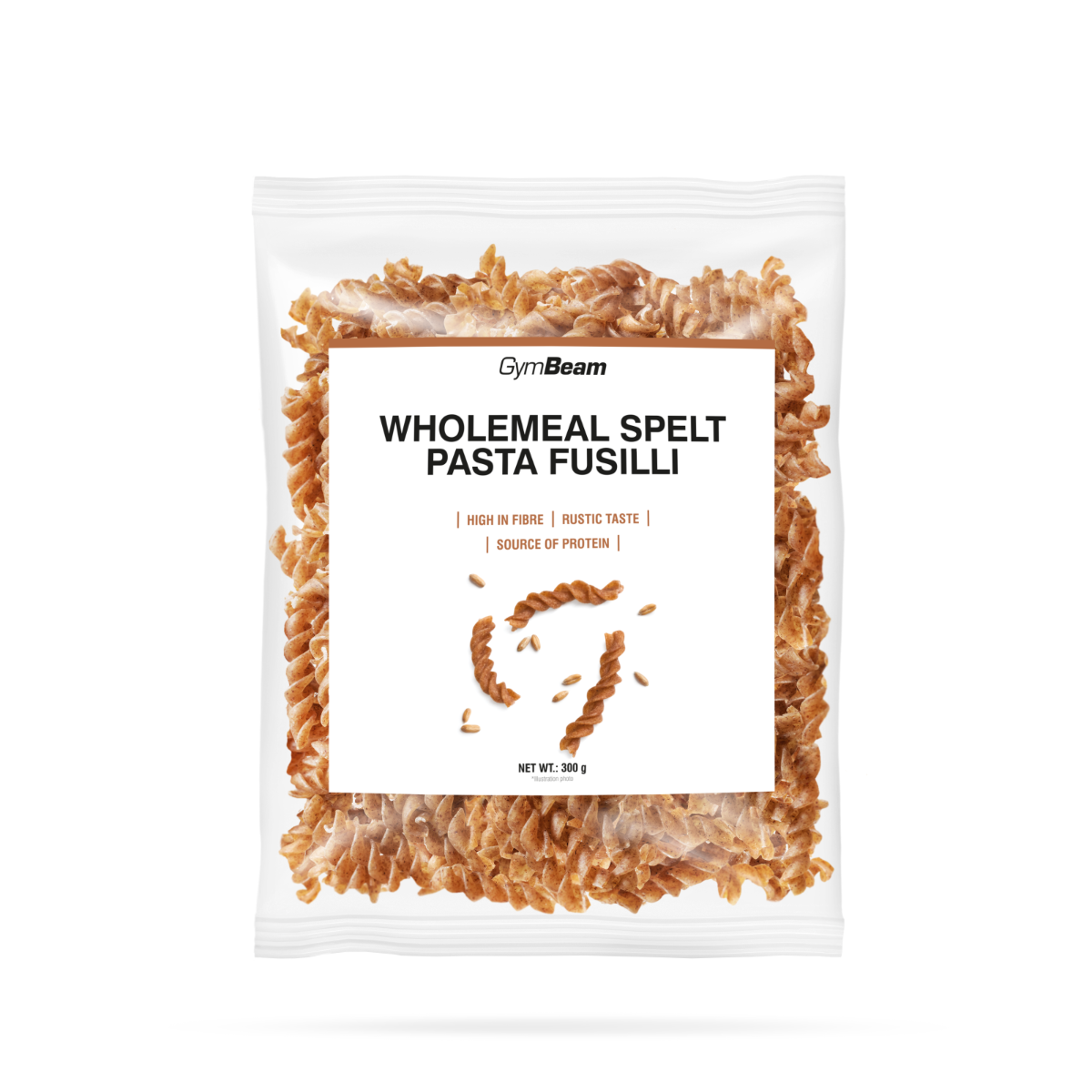 Wholemeal Spelt Pasta - GymBeam | GymBeam.com