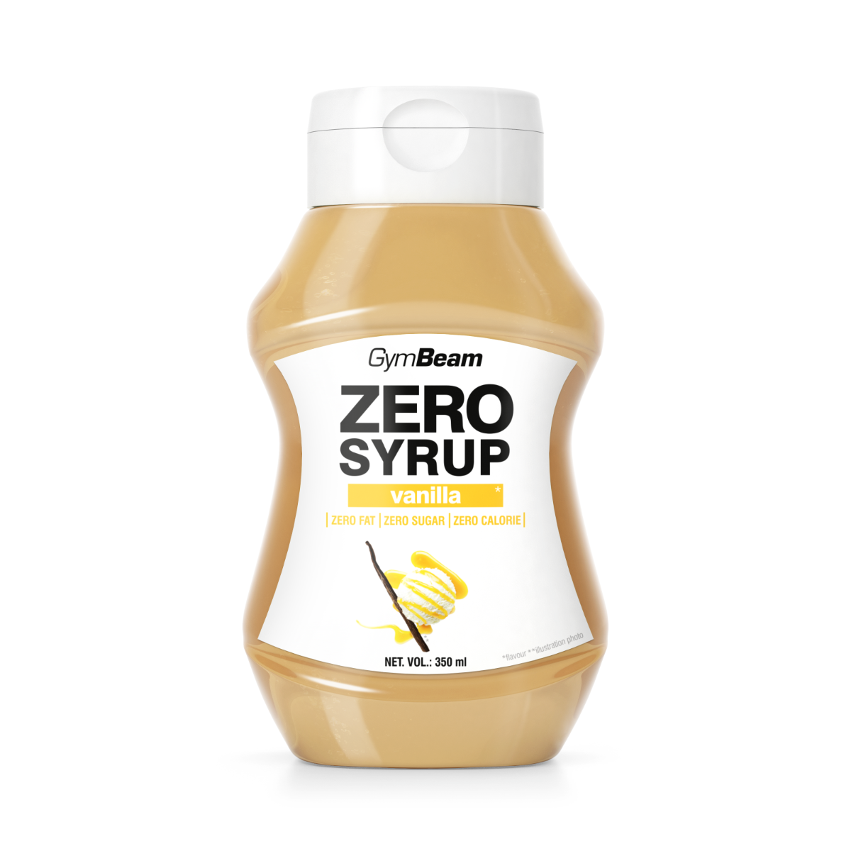 ZERO SYRUP Vanilla - GymBeam | GymBeam.com
