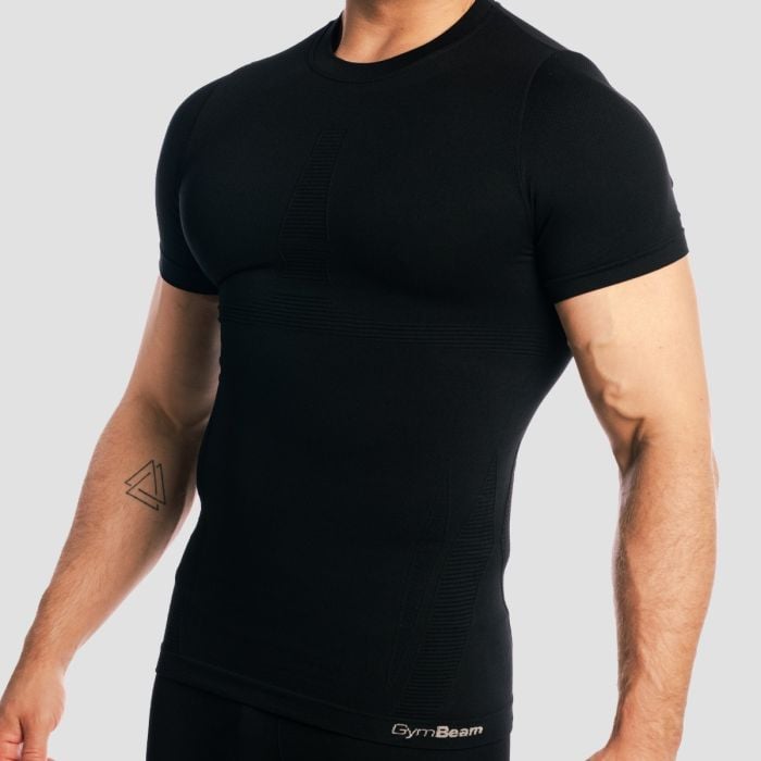Fuse T-shirt Black - GymBeam | GymBeam.com