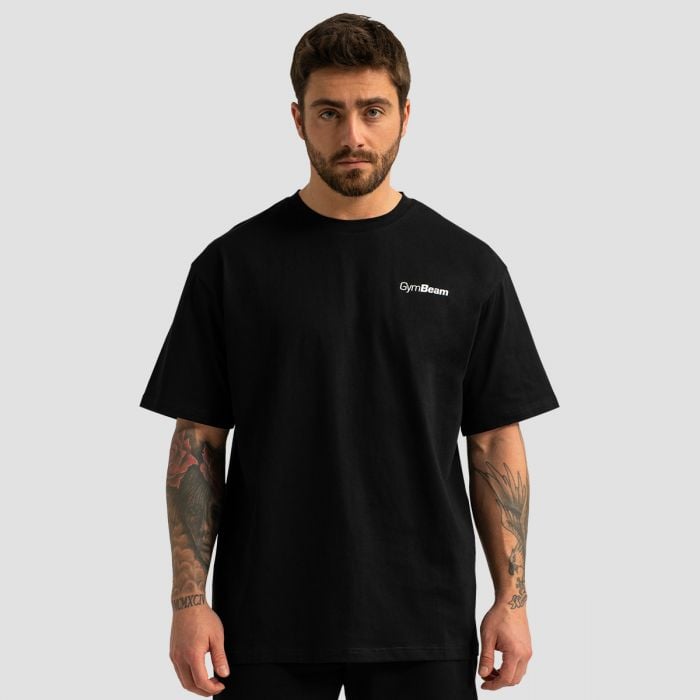 Oversized Limitless T-Shirt Black - GymBeam | GymBeam.com