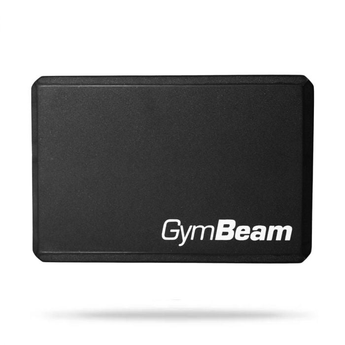 Foam Yoga Block Black - GymBeam | GymBeam.com