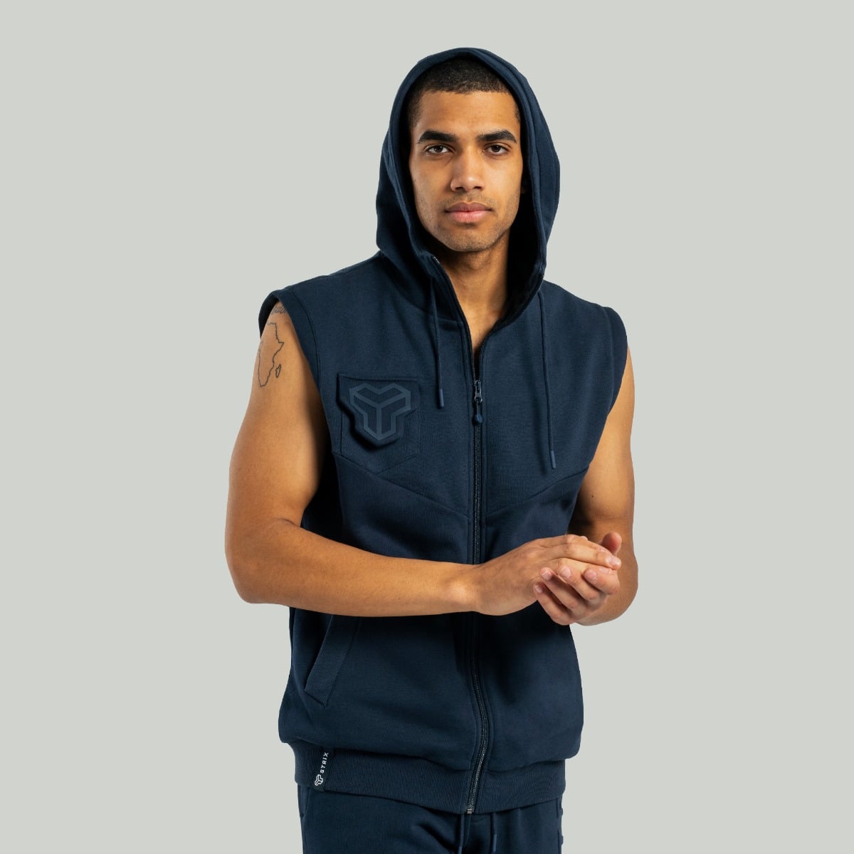 Men‘s Essential Vest Midnight Blue - STRIX | GymBeam.com