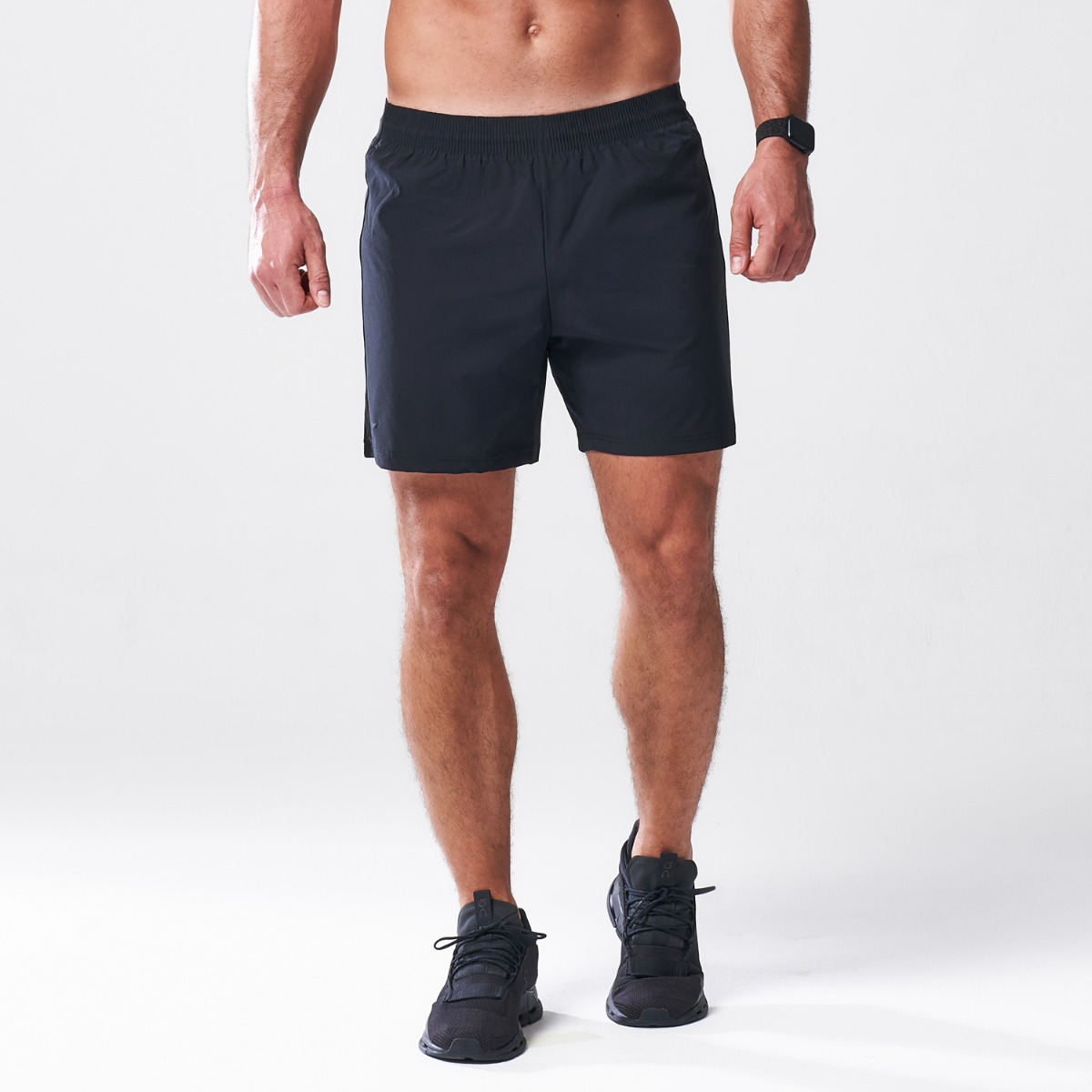 Men‘s 6“ Lined Quickdry Shorts Black - SQUATWOLF | GymBeam.com